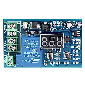 Under Voltage Controller, 10V-60V 30A Battery Charging Controller Undervoltage Control Protection Module Regulator Low Voltage Cut Off Switch