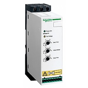 Schneider Electric 3 Phase, Soft Start, 22A Output Current, 480VAC Input Voltage, 480VAC Output Voltage