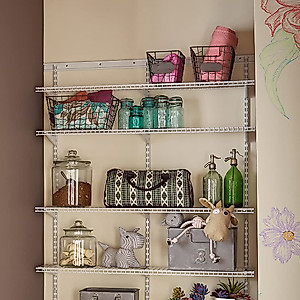 ClosetMaid 2826 ShelfTrack 40-Inch Hang Track, White