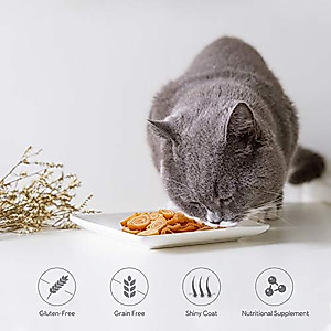 Jungle Calling Chicken Wrapped Dog Treats, Grain Free Soft Chewy Chicken&Codfish Treats for Training Rewards,10.6Ounce