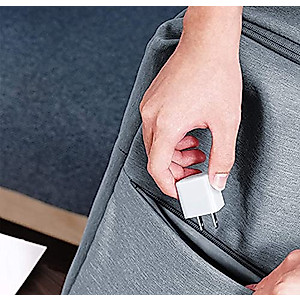 USB Wall Charger,Small iPhone Charger Box,Travel Plug Cube 5W Power Adapter for iPhone SE 2020/12 Pro Max/11 Pro Max/XR/X/8 Plus/7/6S/6S/6/5,Samsung Galaxy S7/S6/S5 Edge,LG,HTC,Huawei,Moto,Kindle