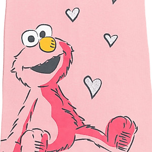 Sesame Street Elmo Baby Girls Romper and Headband Bow Set Pink 18 Months