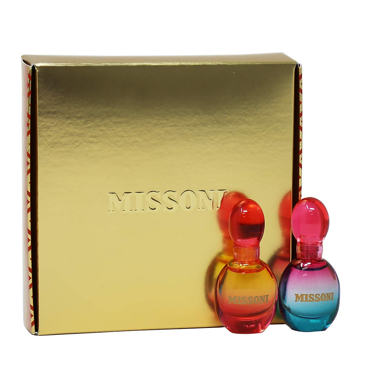 Missoni 2 Piece Kit Fragrance for Women Gift Set: Missoni Eau de Parfum 5ml and Missoni Eau de Toilette 5ml in a Beatiful Gift Box