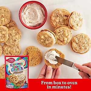 Betty Crocker Cinnamon Toast Crunch Cookie Mix, Made with Cinnadust, 12.6 oz