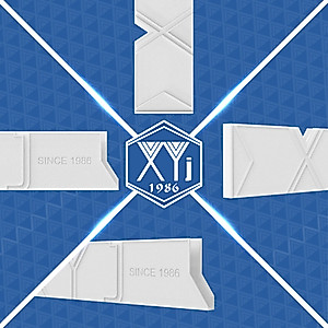 XYJ Universal Knife Guards,Plastic Chef Knives Sheath Holder,Cleaver Cover,Kitchen Knives Sleeves Case Great For Drawer Knife Roll (10 x 1.5 Inch)