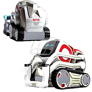 IPG Decal Made for Cozmo Robot Face Screen Guard Decoration KIT Include Wheels&Body Set 7 Units Decals+2 Units Screen Protector (This is NOT A Robot) (Grey Carbon Fiber)