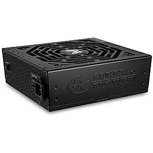 Super Flower Leadex III Gold 750W 80+ Gold, ECO Fanless & Silent Mode, Full Modular Power Supply, Fluid Dynamic Bearing Fan,10 Year Warranty, SF-750F14HG (750W)