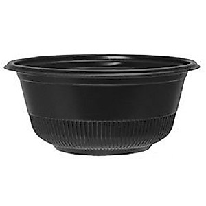 D & W FINE PACK, 12 OUNCE HOT COLD CONTAINER BLACK 1-500 COUNT, Manufacturer Part Number: CF765-120