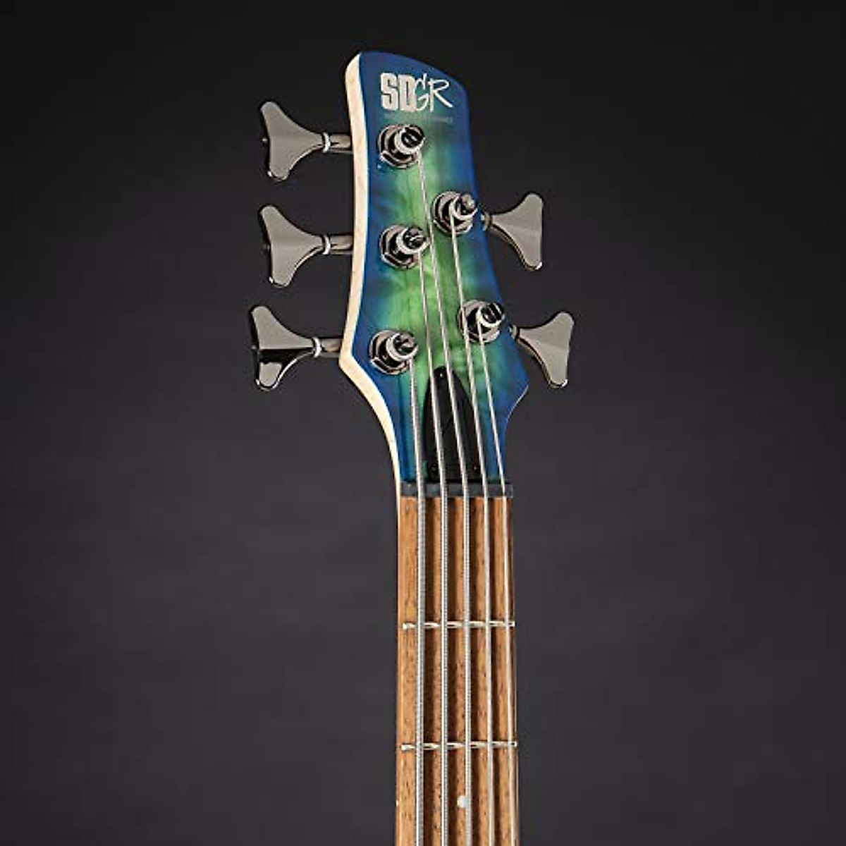 Ibanez SR405EQM 5 String Surreal Blue Burst Gloss