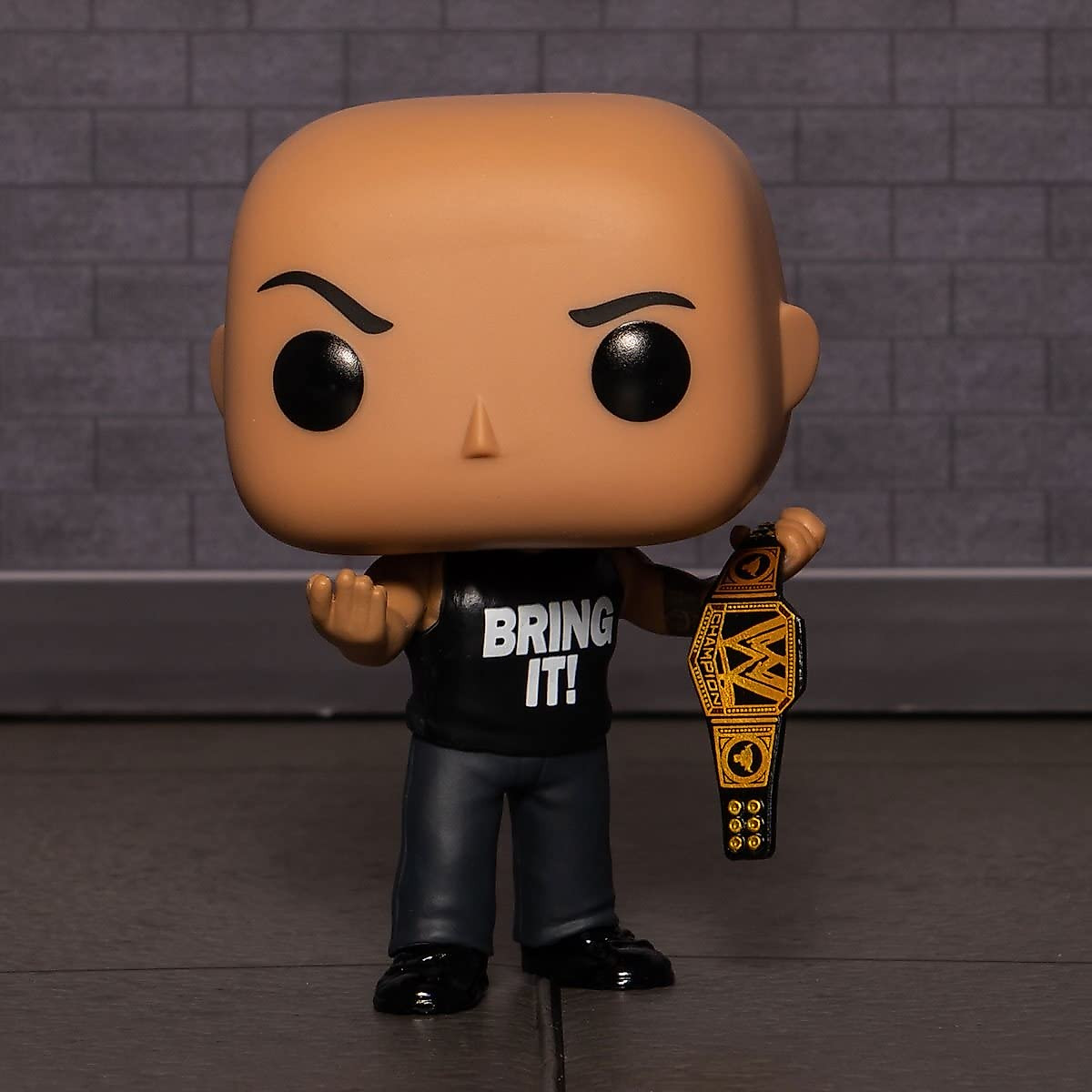 Funko The Rock #91 25th Anniversary WWE Exclusive (Bundled with EcoTek Protector Case to Protect Display Box)