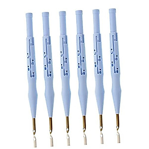 BETOOKY 2pcs Woolen Embroidery Weaving Tools Tool Embroidery Thread Punch Punch Hole Material Package Cross Stitching Punch Needle Stylus Tine Knitting Kits Embroidery Needle