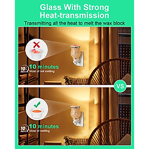 MEQIQTEK Salt Lamp Bulb - Scentsy Light Bulbs for Plug in Wax Warmer - 15 Watt Night Light Bulbs - E12 Bulbs for Household Salt Lamp - C7 Bulb Shape, 15packs