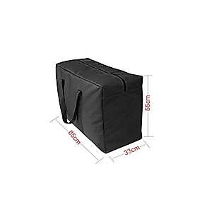 Heavy Duty Storage Bags Waterproof Sturdy 600D Oxford Cloth Space Saving Laundry Bag Garment Closet Storage Organizer Travel Cargo Duffel Jumbo Bags for Bedding Duvets Pillows Clothes or Moving Home