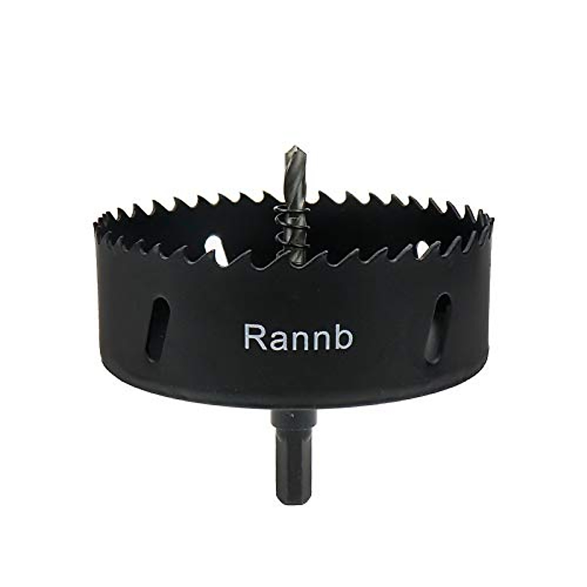 Rannb Hole Saw 4-inch Dia Hole Cutting Drill Bit for Drilling Holes in Wood, Plastic, Drywall, Thin Metal