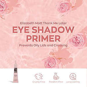 Thank Me Later Eye Primer for Long-Lasting Power Grip Makeup, Shine & Oil Control, Pore Minimizer, Hides Wrinkles & Fine Lines, Prevent Creasing for All-Day Eye Makeup Wear-10g