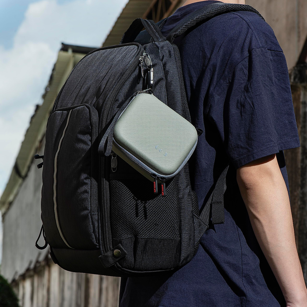 Tomat Carrying Case for Insta360 GO 3 Action, Storage Bag Mini Protective Case Compatible for Insta360 GO 3 Action Camera Accessories