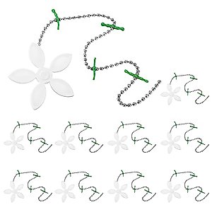 10 Pack Drain Hair Catcher, Shower Drain Protectors, Flower Shape Shower Drain Sink Disposable Hair Catchers for Bathroom, Bathtub