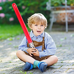 16 PCS Inflatable lightsaber - LIYDE Light Saber Sword Toys Party Bags Stocking Stuffers Favors Inflatable Swords for Star Wars Themed Party,Cosplay Party