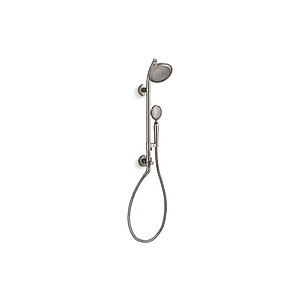 KOHLER 76472-Bn Artifacts Hydrorail-S 2.0 Gpm Shower Column Kit, Brushed Nickel