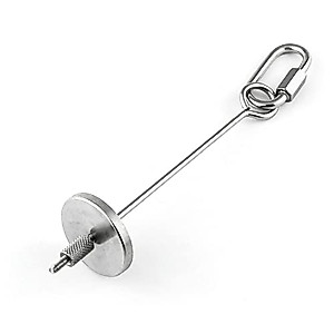Bird Feeders DGHAOP Stainless Steel Bird Fruit Vegetable Holder Bird Food Holder for Parrots Cockatoo Cockatiel 4.72"
