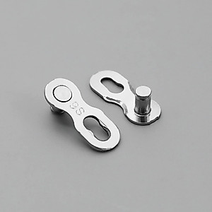 SING F LTD 10 Pairs Bicycle Chain Link Replacement 6/7/8,9,10,11-Speed Quick Release Link Bicycle Missing Link Accessories for Folding Bike Mountain Bike Road Bike