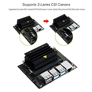 Waveshare Jetson Nano Developer Kit Small Computer for AI Development - B01 New Version
