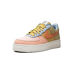 Nike Men's Air Force 1 Shoe, Sanded Gold/Hot Curry-wheat Gr, 9