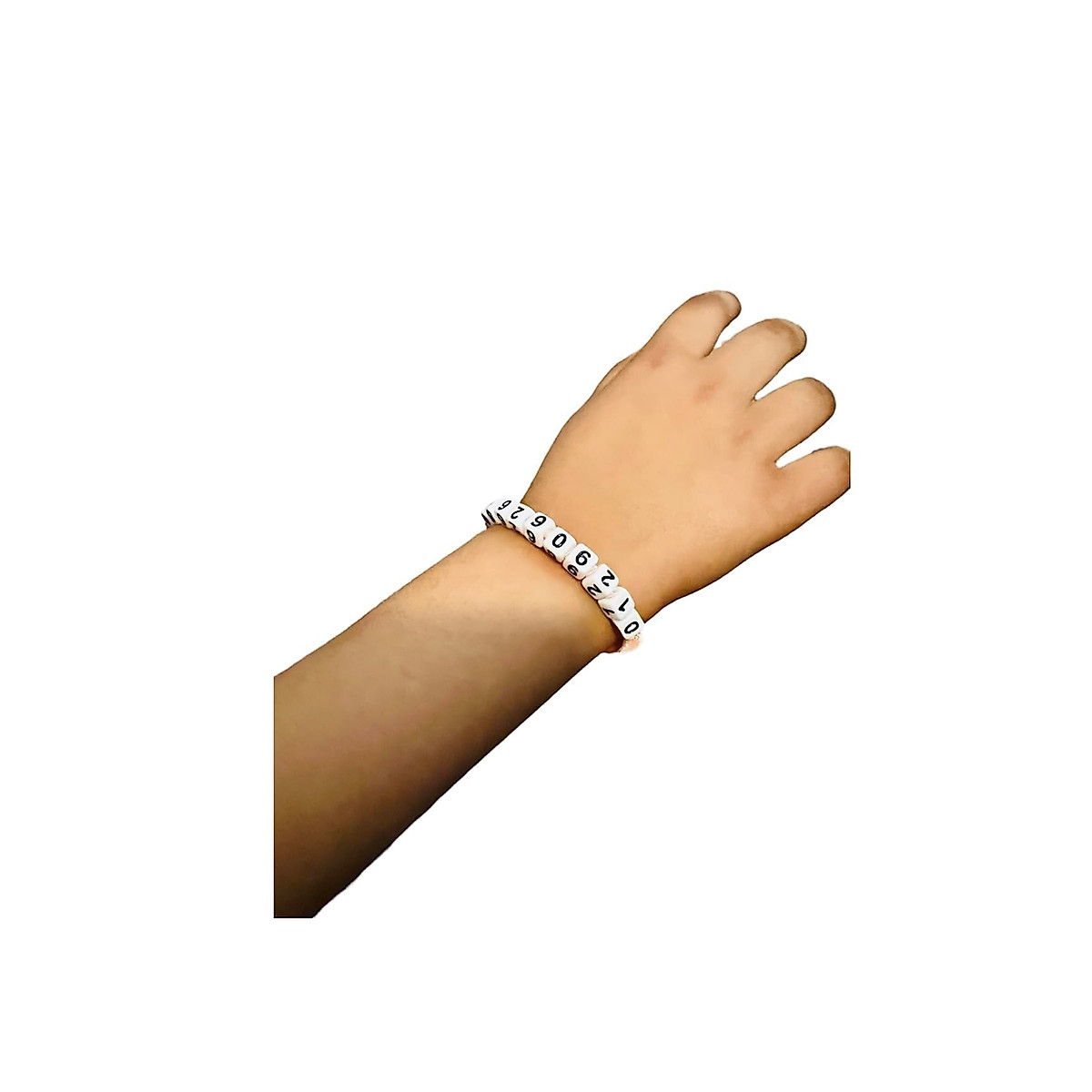 Emergency Custom phone number Bracelet for loved ones, 3 bracelets in a Pack, A Wristband for Boys and Girls with Phone Number for any age (Multi 4)