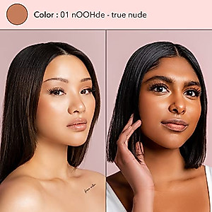 Sacheu Lip Liner Stay-N - Peel Off Lip Liner Tattoo, Peel Off Lip Stain, Long Lasting Lip Stain Peel Off, Infused with Hyaluronic Acid & Vitamin E, For All Skin Types - nOOHde Shade, Pack of 1