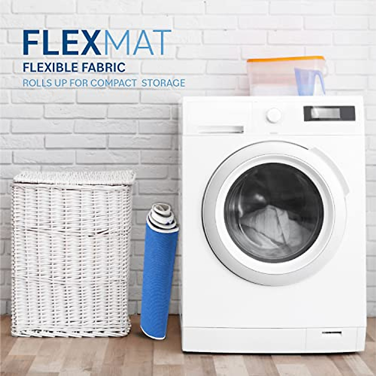 Bartnelli Premium Ironing Mat, Made in Europe Pad with Patent Technology | Iron Board Replacement for Small Tabletop, Counter, Washer, Dryer, Patent Park & Turbo Zone, with Non-Slip Bottom Rubber