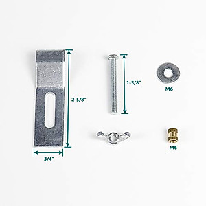 Daisypower Undermount Sink Clips,Sink Brackets,Kitchen and Bathroom Sink Supports Kits(10 Pack)