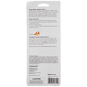 Fiskars 97047397J Beginner Sewing Scissors, 7-Inches