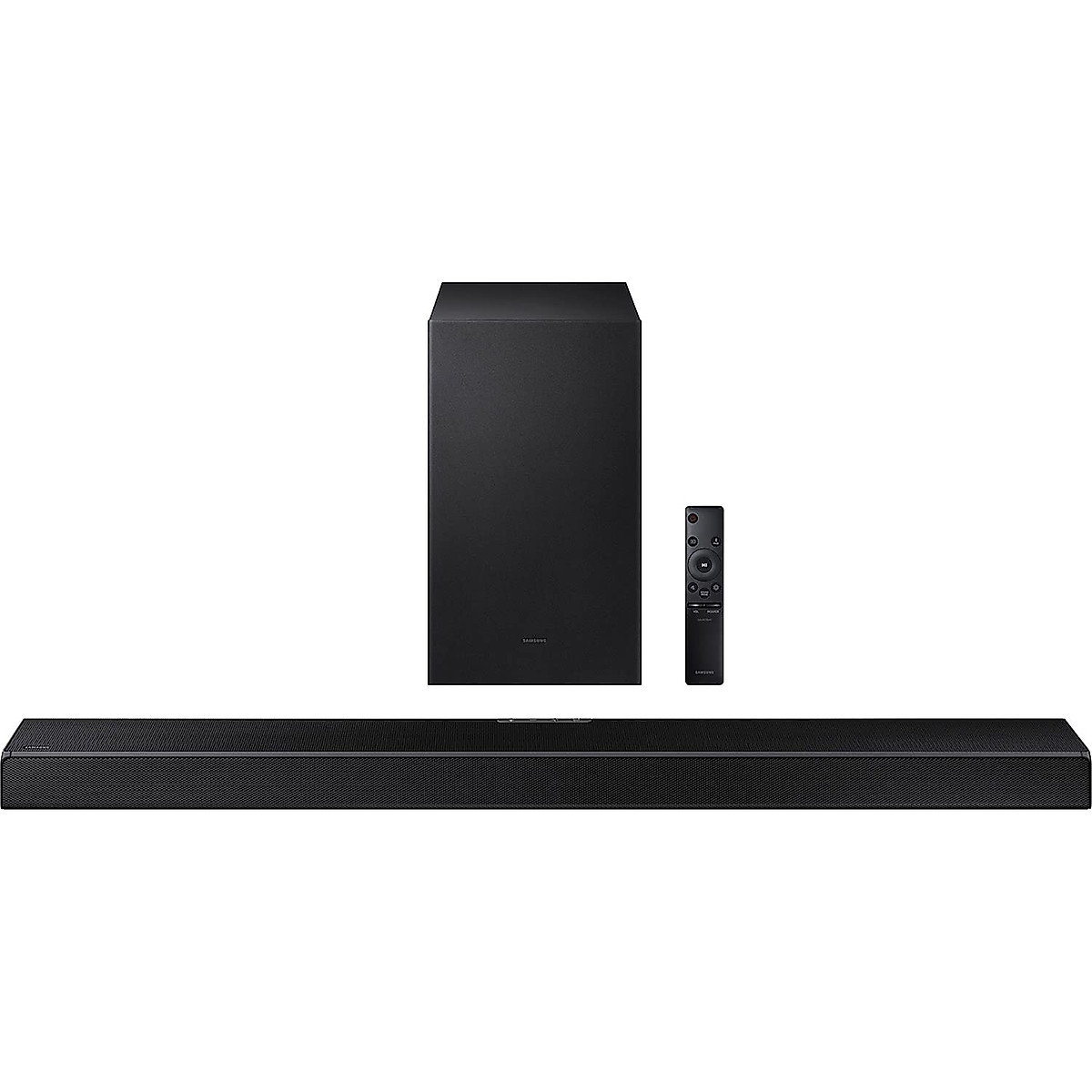 SAMSUNG HW-Q600A 3.1.2ch Soundbar w/Dolby Atmos/DTS:X HW-Q600A/ZA with Wireless Active Subwoofer Bundle with Sony RF400 Wireless Home Theater Headphones and 2 HDMI Cables
