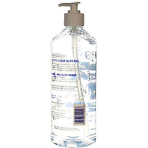 Fruit of the Earth Aloe Vera Crystal Clear Aloe Gel,20 oz (Pack of 3)