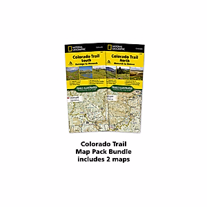 Colorado Trail [Map Pack Bundle] (National Geographic Trails Illustrated Map)