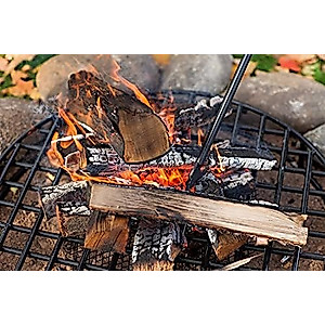 Walden Backyards Universal Ember Catcher - Round Steel Mesh Grate for Fire Pit Grates Outdoor Pits and Campfire - 16”