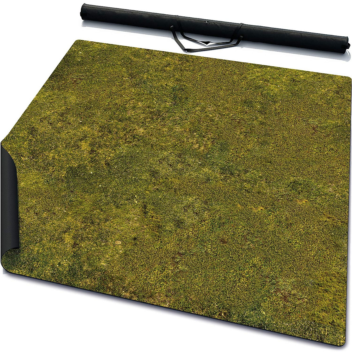 Warzone Studio 3’ x 3’ Rubber Battle Mat: Meadows + Bag