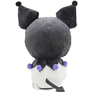 10" Cute Anime Plush Doll,Kawaii Cartoon Stuffed Plushie Toy,Gift for Children Girls Fans (Purple)