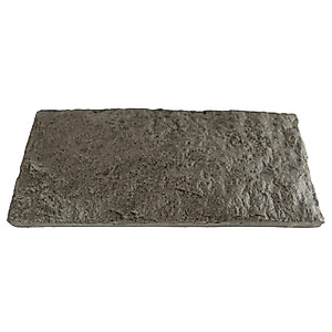 Stone Veneer Rubber Molds for Concrete, XL Cut Limestone Mold, Creates Two 18.5" x 8" x 1.75" Stones