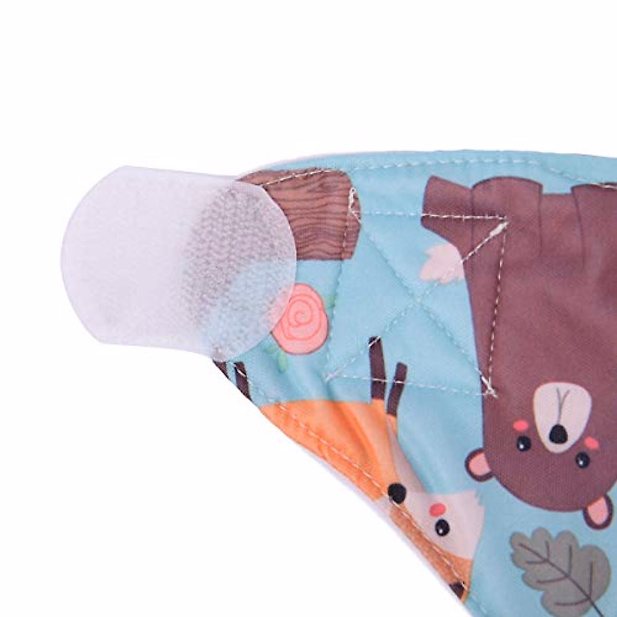 Baby Pocket Cloth Diaper Nappy Hook and Loop (Bears Teepee)