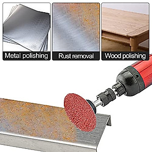 Grit40 50Pcs 3" inch Sanding Disc Roll Lock R-Type Sandpaper Quick Change Disc Grinding Pad Abrasive Disc