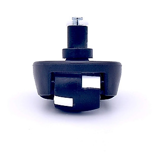 Bestdealing 2 Pack Replacement Front Wheel Caster Assembly for ECOVACS DEEBOT Slim 35 45 M80 Pro M81 M82 M85 M88 N78 R95 R96 R98 Robotic Vacuum Cleaner with Brush