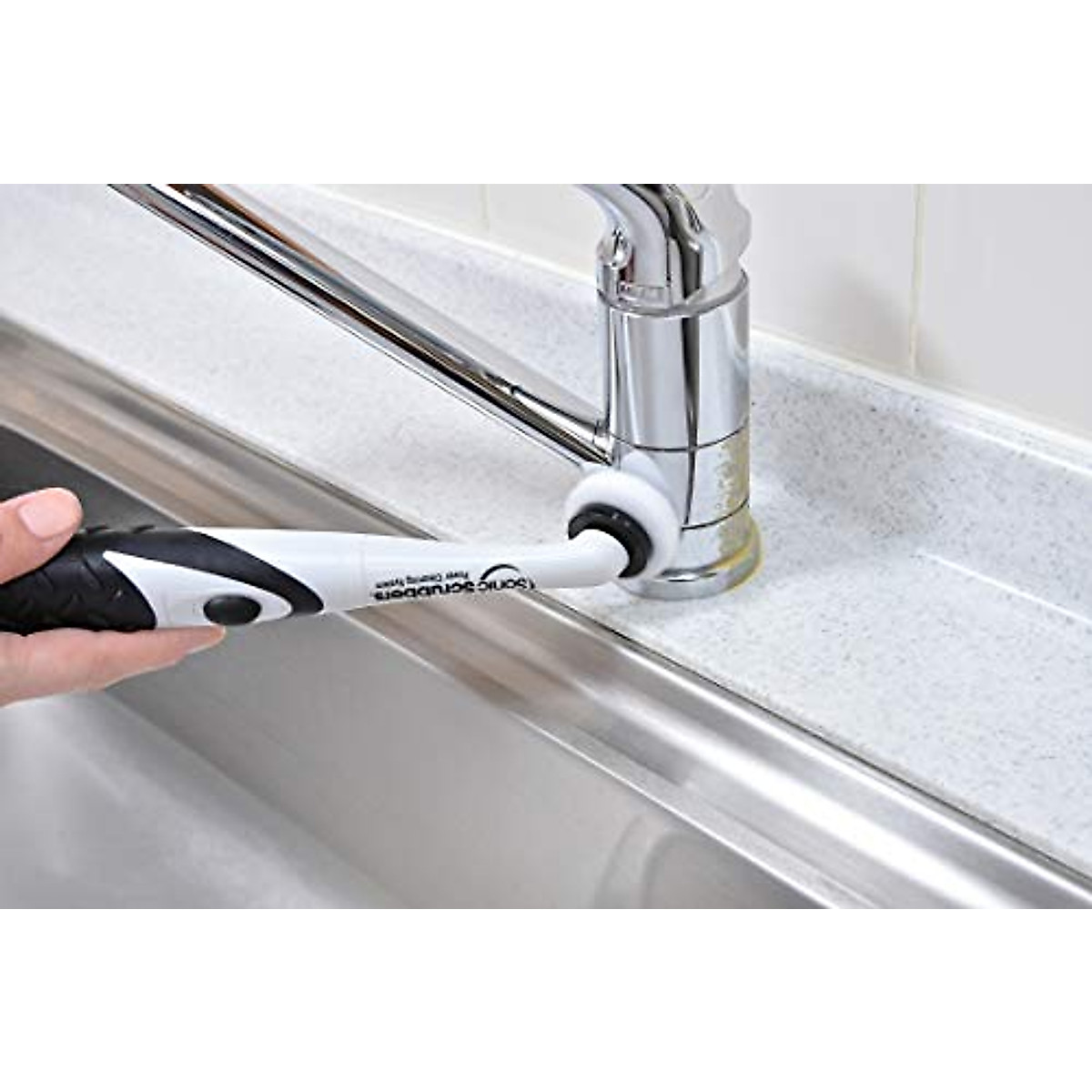 Japan International Commerce Electric Cleaning Brush, Super Sonic Scrubber Body Set