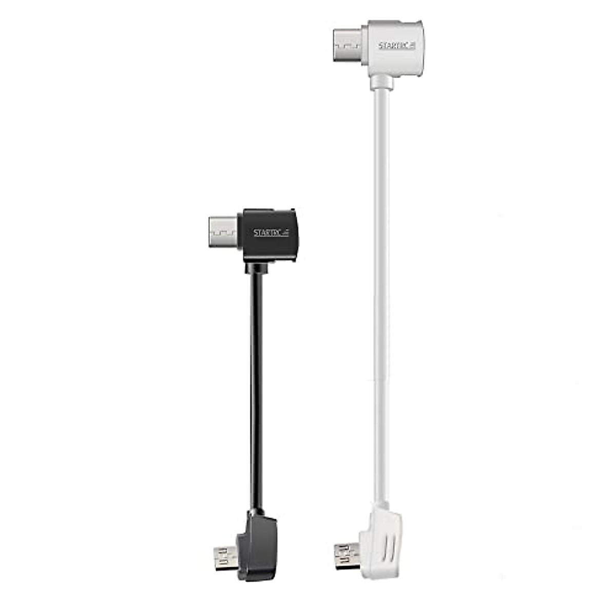 STARTRC Durable Micro USB to Type C USB Cable for DJI Mavic Mini/Mini SE/Mavic 2 Pro/Zoom/Mavic Air/Mavic Pro/Platinum/Spark Data Cable 2Pack