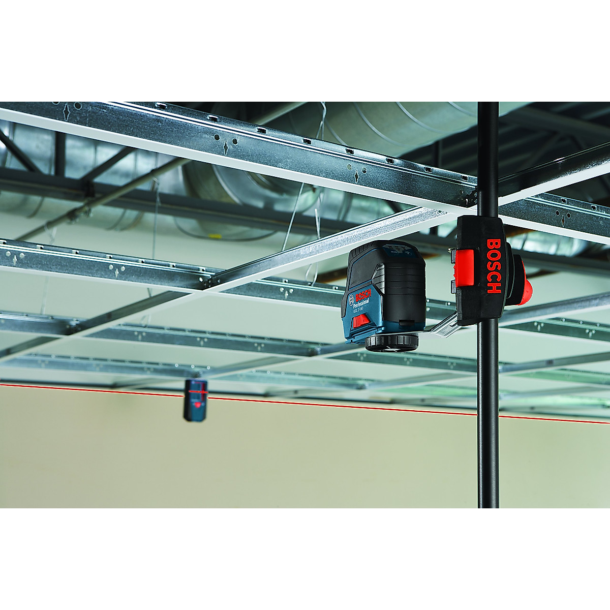 Bosch LR6 165 Ft. Red-Beam Line Laser Receiver