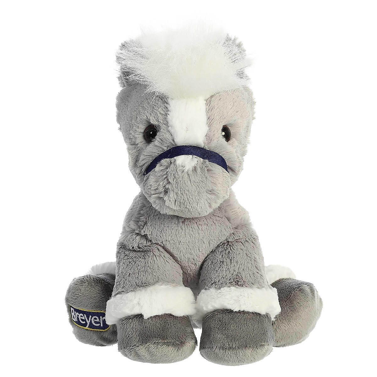 Breyer Aurora® Exquisite Horse Stuffed Animal - Realistic Detailing - Imaginative Play - Grey 11 Inches