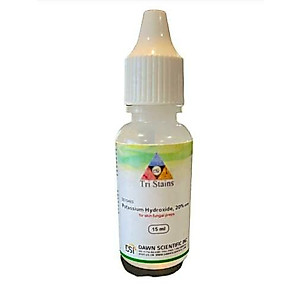 Potassium Hydroxide 20% KOH-15mL Dropper Bottle
