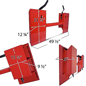 Titan Attachments Universal Skid Steer Quick Tach Conversion Adapter Welding