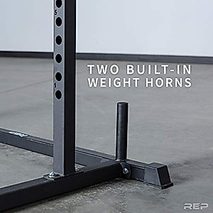 REP Short Power Rack – PR-1050 – with Dip Attachment