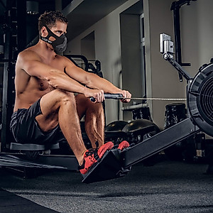 coher Workout Mask Breathing Mask for Men and Women - Adjustable Resistance Levels - Increase Lung Capacity and Endurance - Ideal for Jogging, Sports, Cycling, Fitness